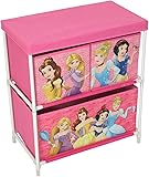 Disney Princess Kids Toddler Bed with Underbed Storage by HelloHome ...