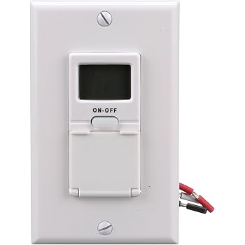 Leviton VPT24-1PZ Vizia 24-Hour Programmable Indoor Timer with ...