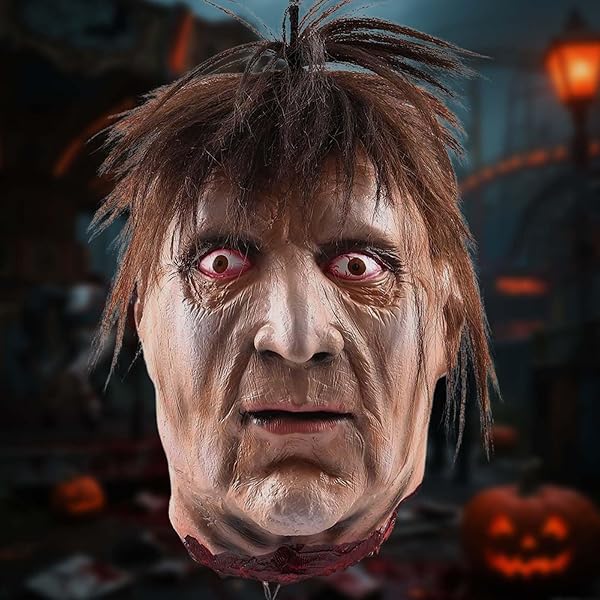 Halloween House Decorations 4.6ft Hanging Corpse Halloween Prop - Latex ...
