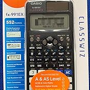 CASIO FX-991EX Advanced Engineering/Scientific Calculator (UK VERSION ...