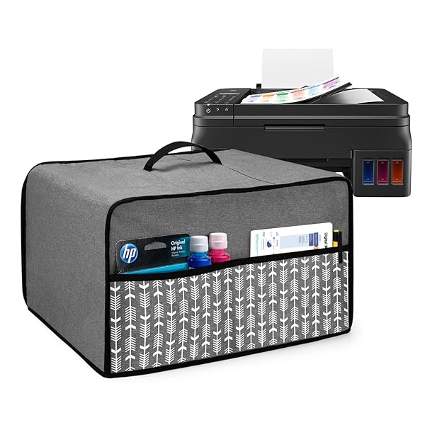 YARWO Printer Dust Cover Compatible for Canon, HP, Brother Wireless ...