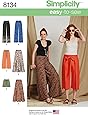 Amazon.com: Simplicity Pattern 8134 Misses' Easy-To-Sew Pants and Shorts