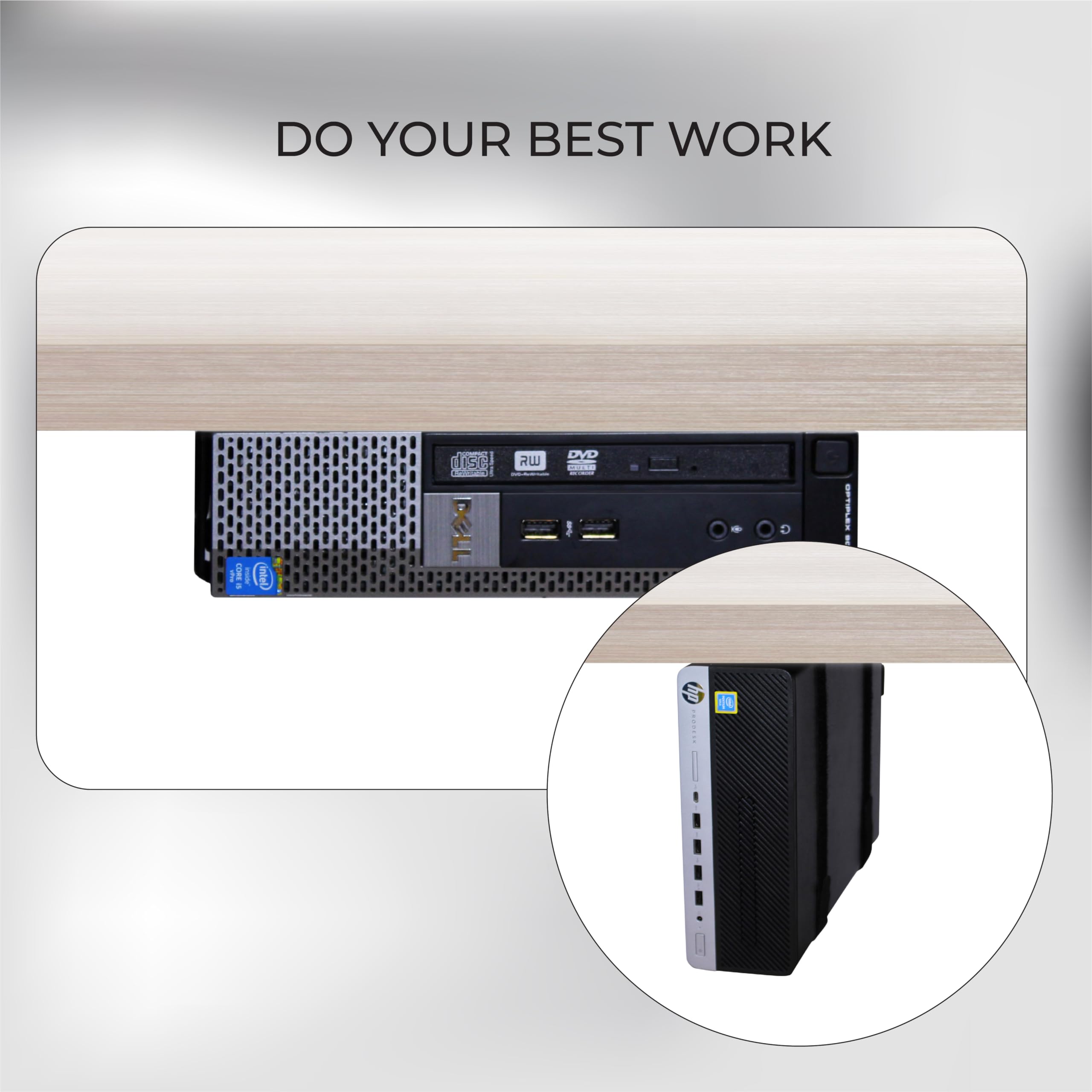 Mua HumanCentric Space Saving Computer Under Desk PC Mount PC Wall ...