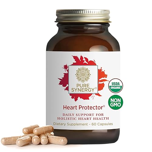 PURE SYNERGY Heart Protector | Organic Holistic Heart Supplement with ...