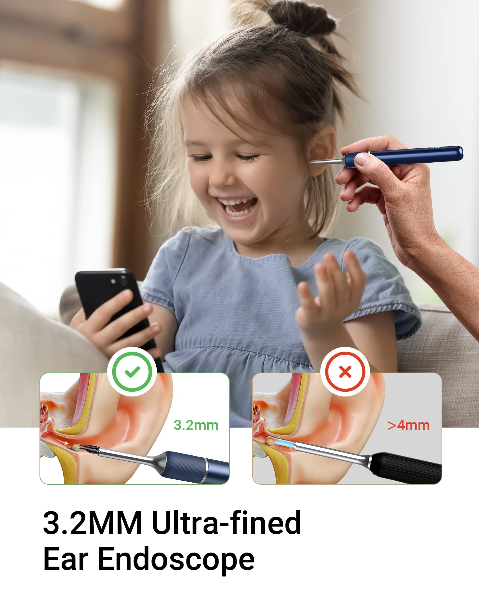 Mua [Cutting-Edge] BEBIRD Note5 AuriCare Ear Wax Removal Tool with Ear Camera, Ear Cleaner with ...