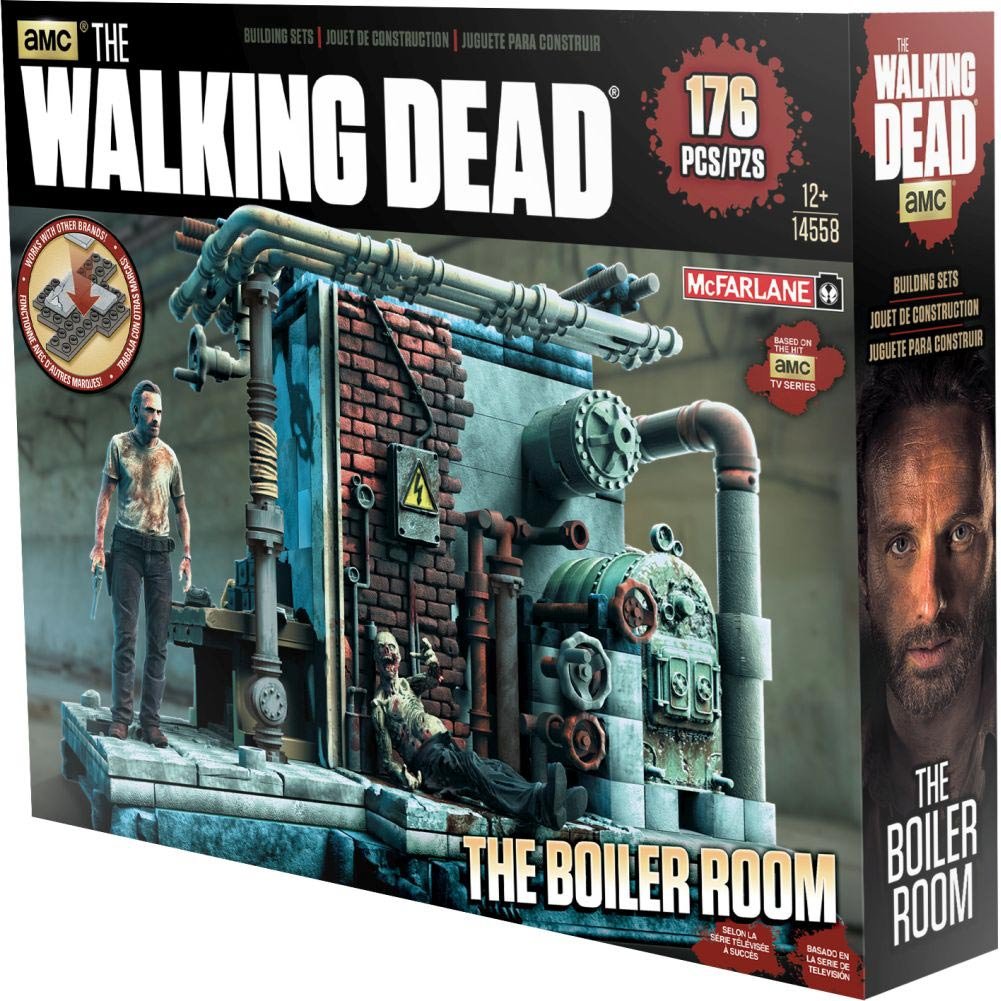 Mua Construction Sets, The Walking Dead TV Prison Boiler Room, Play Set ...