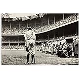 Amazon.com: LVTFCO Babe Ruth Poster For Boys Bedroom Baseball Sports ...