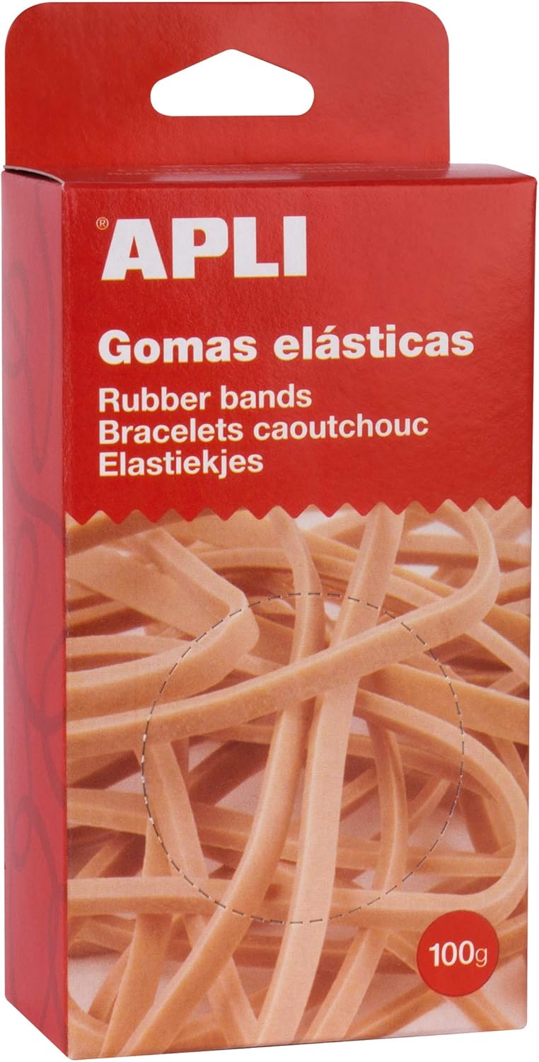 APLI 13359 Elastic Bands 200 X 3 Mm In Box 100 G BigaMart