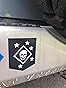 Amazon.com - Black & White MARSOC Skull and Stars Logo Sticker (ops ...