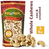 Amazon.com : Roasted Unsalted Peanuts 5 Pounds (80oz) By We Got Nuts – Premium Quality Kosher ...