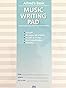 12 Staff Music Writing Pad (Loose Pages (3-hole punched for ring ...