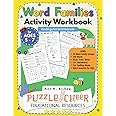 Word Families Activity Workbook for Ages 5 - 7: Kindergarten and First ...