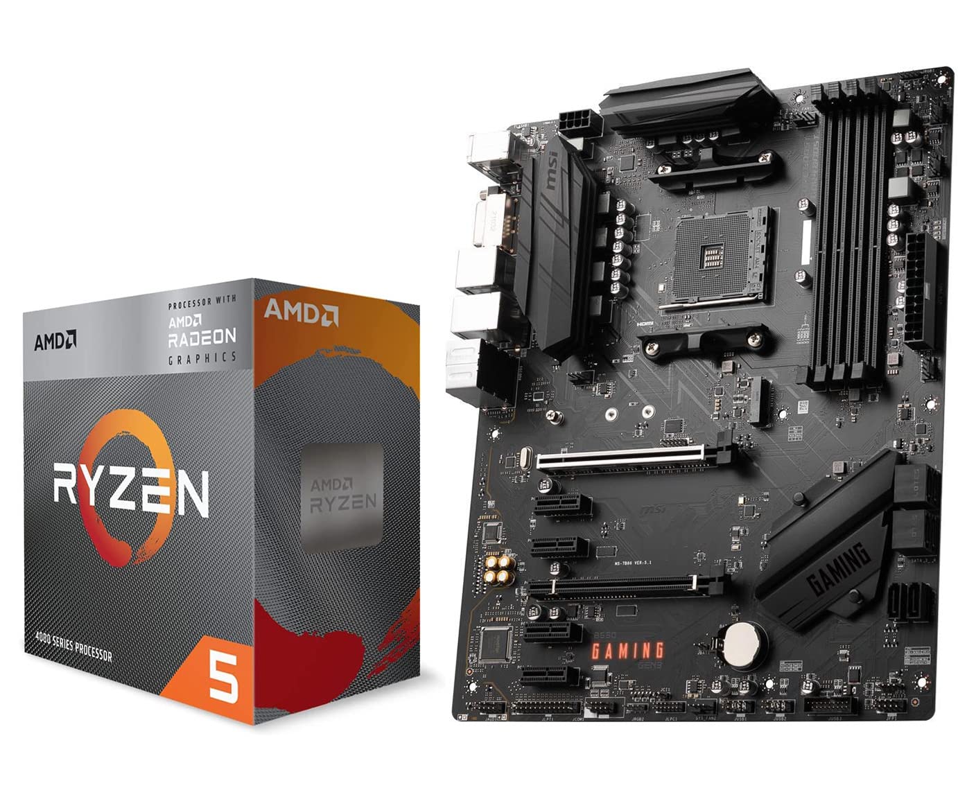 Mua Micro Center AMD Ryzen 5 4600G 6-Core 12-Thread Unlocked Desktop Processor with Wraith ...