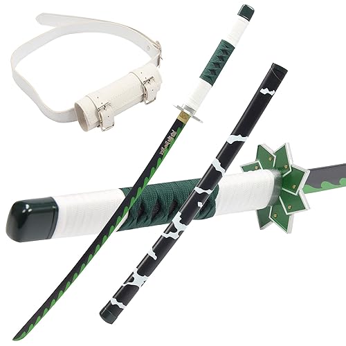 Handmade Demon Slayer Sword Anime Real Metal Carbon Steel Samurai Sword ...