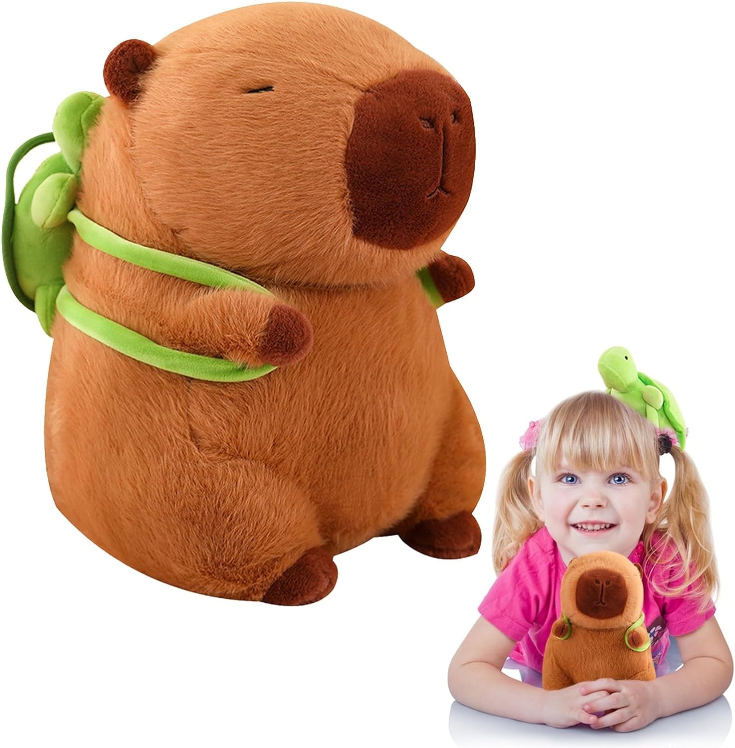 OZIF Cute Capybara Plush Kawaii 10 Inch Capybara Stuffed Aniamls Toys ...