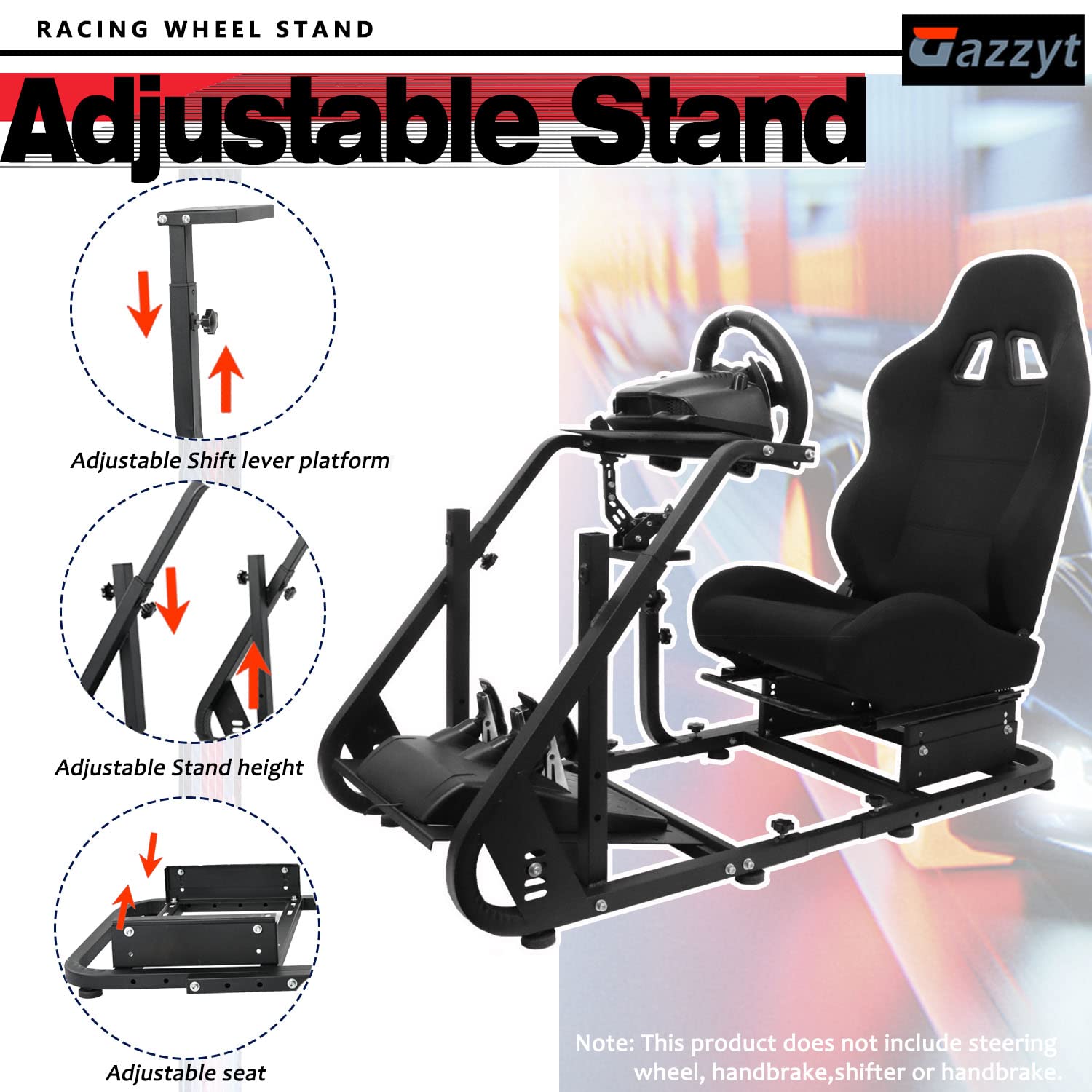 Mua Gazzyt Racing Simulator Cockpit Black Playseat with Display Stand ...