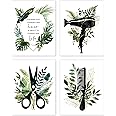 Amazon.com: TLESKE Boho Hair Beauty Salon Posters Prints Unframed Set ...