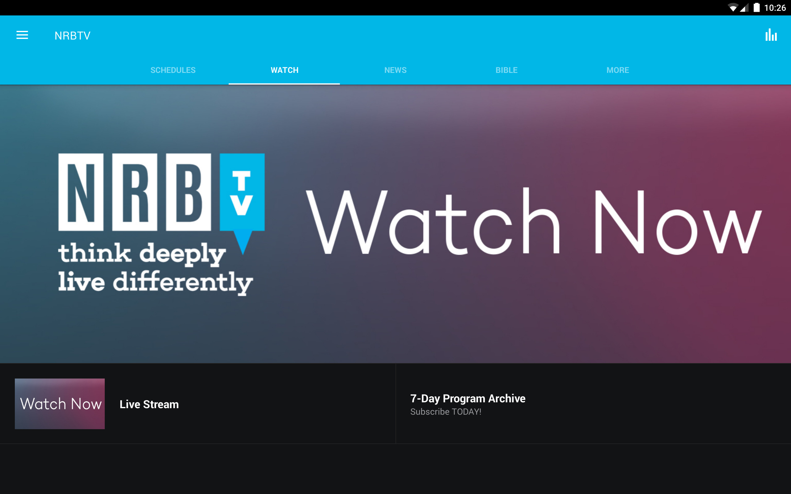 NRBTV (formerly NRB Network):Amazon.com:Appstore for Android