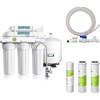 APEC Water Systems ROES-50 Essence Series Top Tier 5-Stage Water Filter ...