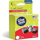 Amazon.com: Glue Dots, Removable Dots, Double-Sided, 1/2", .5 Inch, 200 ...