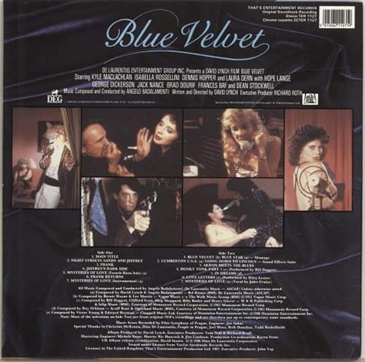blue velvet LP: Amazon.co.uk: Music