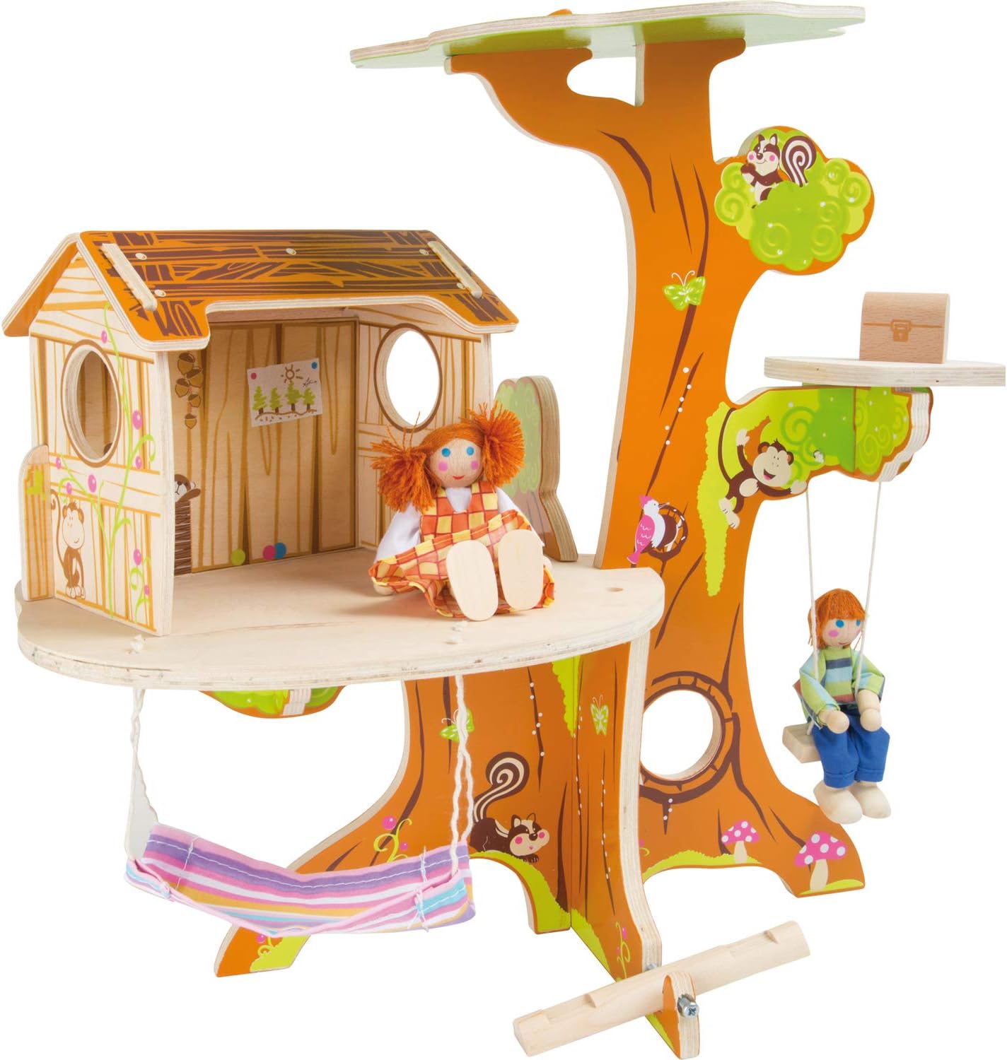 Small Foot 7807 Treehouse with Bending Puppets – BigaMart
