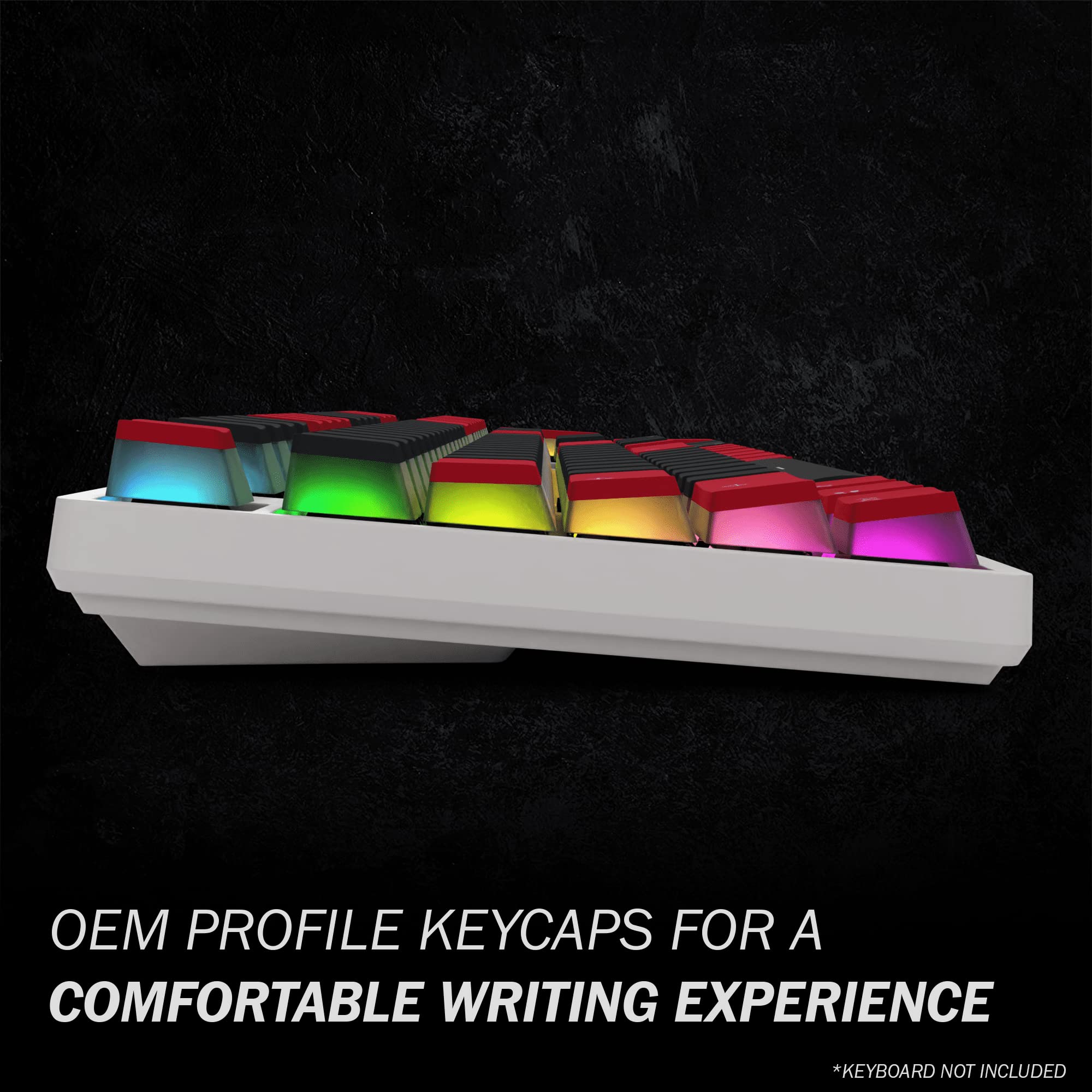 Mua HK Gaming Pudding Keycaps Set | Doubleshot PBT Keycap Set | Full ...
