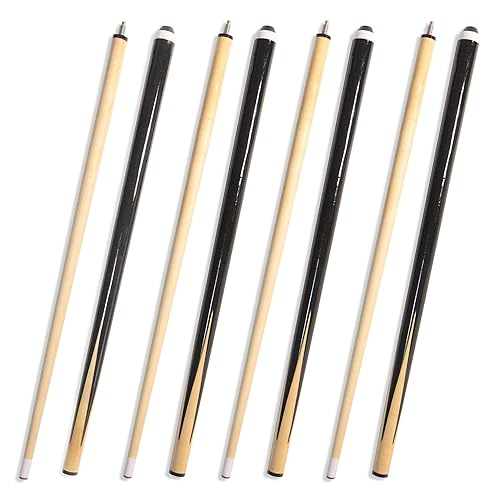 ISPiRiTo Pool Sticks 2-Piece 48 Inch House Bar Billiard Cue Stick 13mm ...