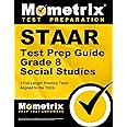 Amazon.com: STAAR Test Prep Guide Grade 8 Social Studies: 3 Full-Length ...
