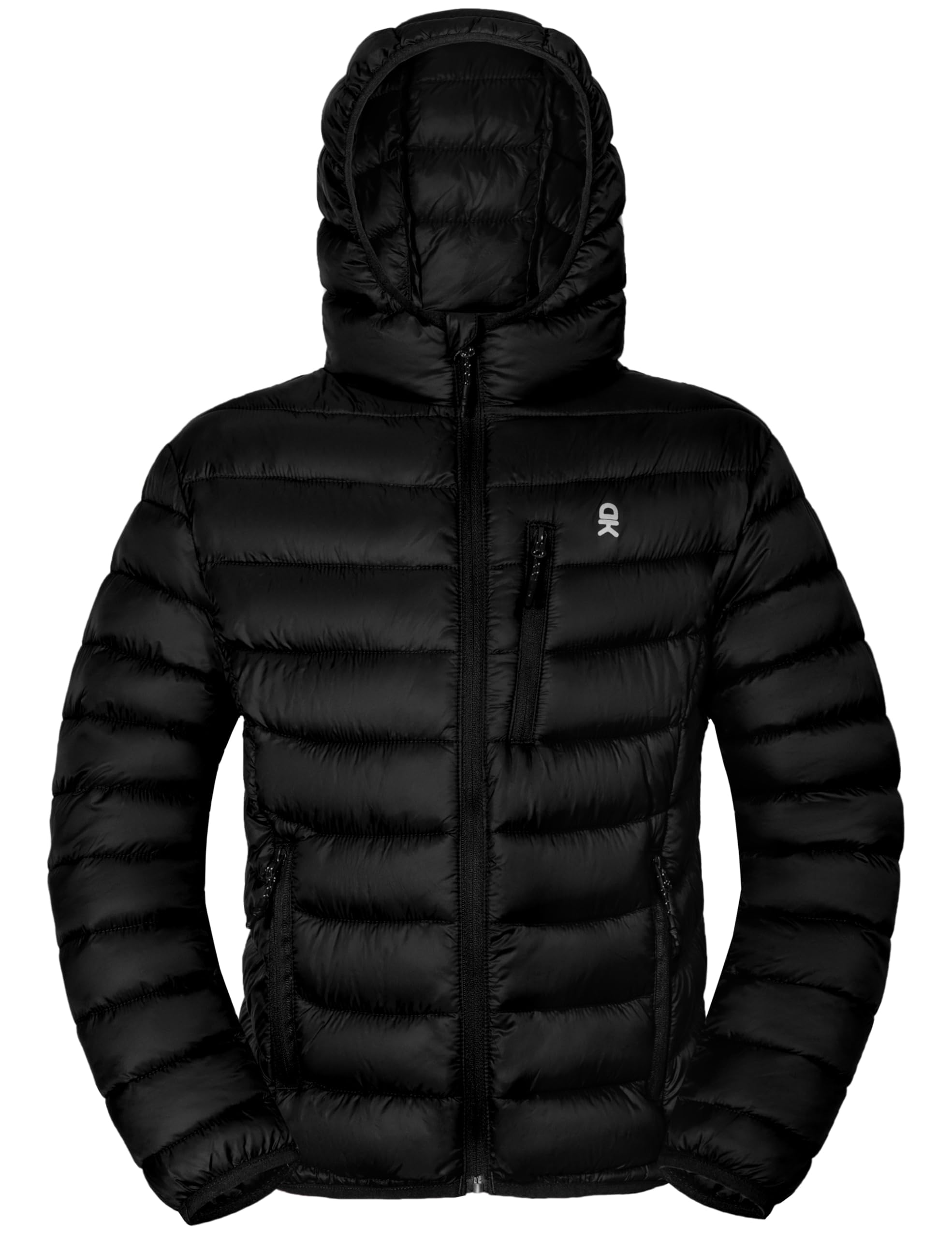 Little Donkey Andy Kids Girls Packable Hooded Puffer Jacket Children ...