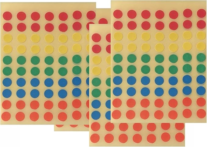 700 Assorted Sticky Dots 8mm: Amazon.co.uk: Office Products