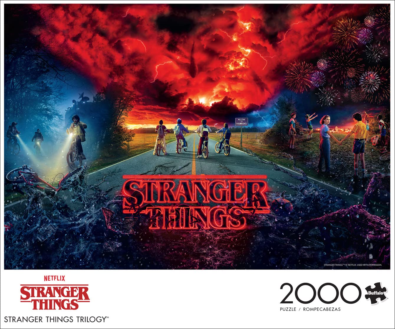 Mua Buffalo Games - Stranger Things Trilogy - 2000 Piece Jigsaw Puzzle trên Amazon Mỹ chính hãng ...