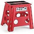 Amazon.com: Delxo Folding Step Stool,Non-Slip Stool 13 inch Height ...
