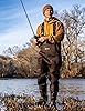 TIDEWE Neoprene Waders, Cleated Bootfoot Men Chest Waders, Waterproof ...