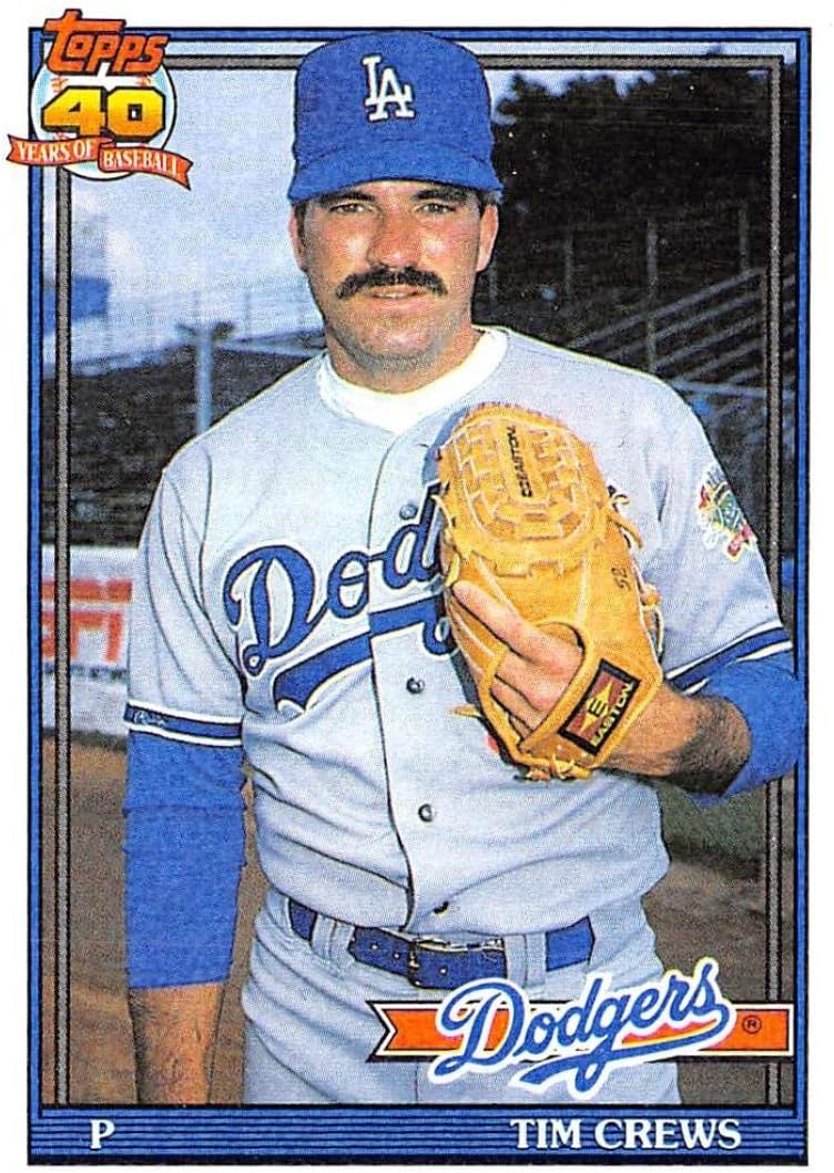 Amazon.com: 1991 Topps #737 Tim Crews: Collectibles & Fine Art