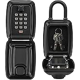 Amazon.com: AMIR Extra Large Lock Box - Push Button Combination Lock with Resettable 12-Digit ...