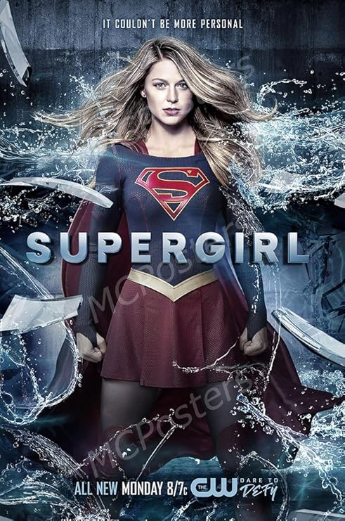 Amazon PremiumPrints DC Supergirl Season 2 TV Show Series Poster 
