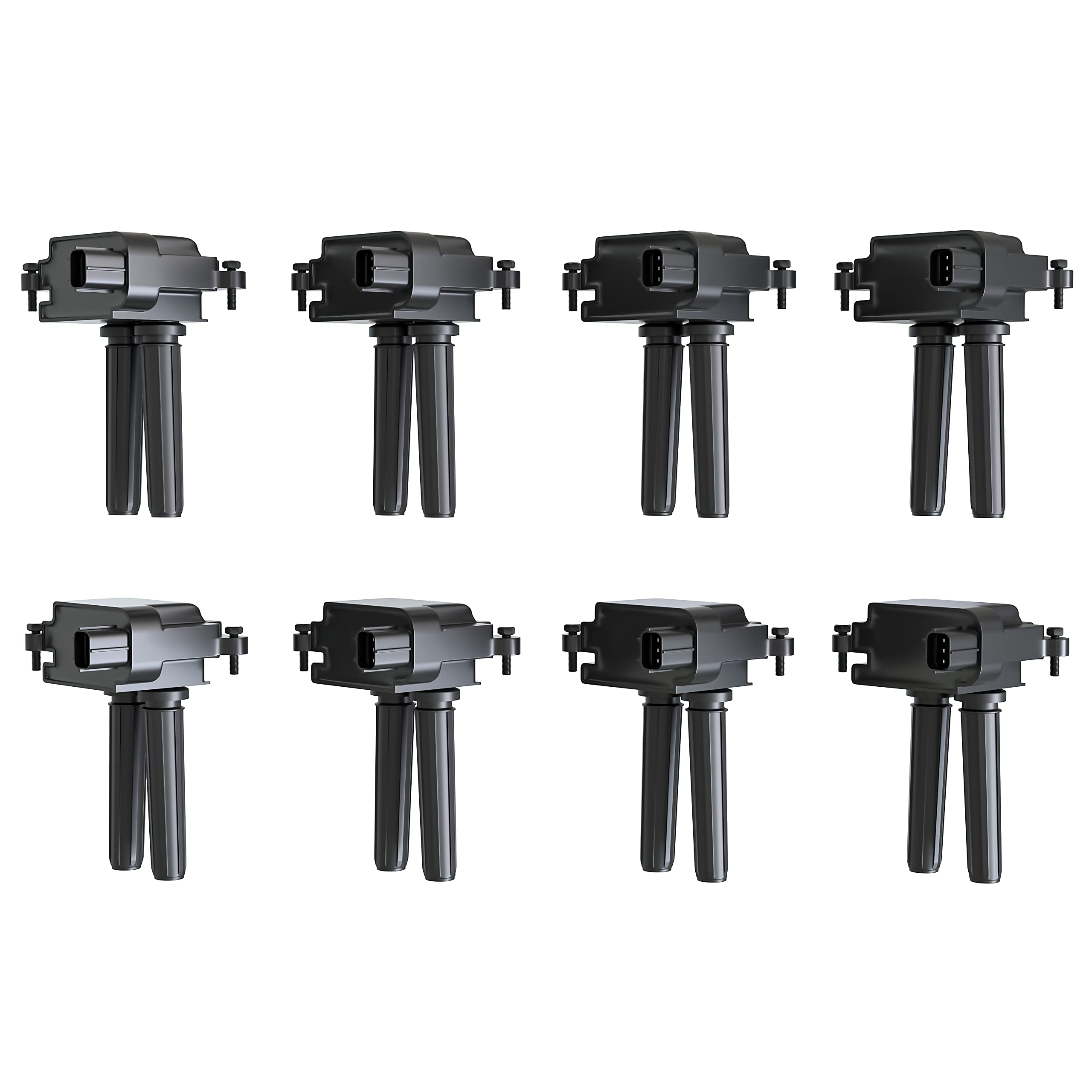 Ignition Coil Pack Set of 8 - Fits Dodge Ram 1500, 2500, 3500, Jeep ...