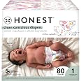 The Honest Company - Pañales Club Box con tecnología TrueAbsorb, flor ...