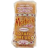 Amazon.com: Martin's Famous Pastry 100% Whole Wheat Potato Bread- 16 ...