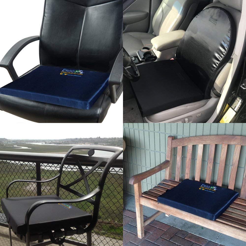 Mua ERGO21 LiquiCell Sports Cushion – Extra Wide Seat Cushion for Heavy ...