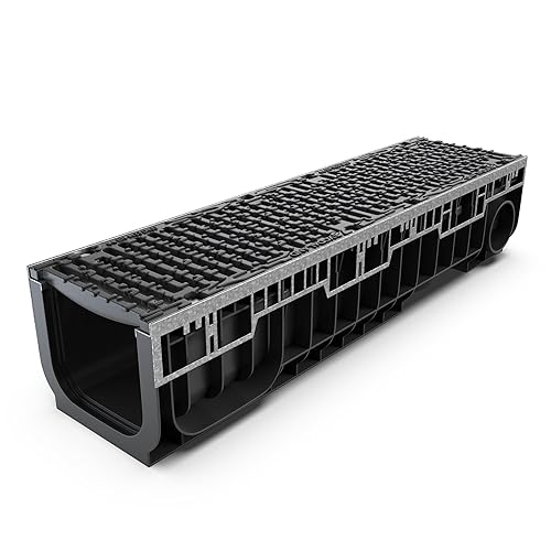 Vodaland - 8 PRO inch trench drain Cast iron complete set in Saudi ...