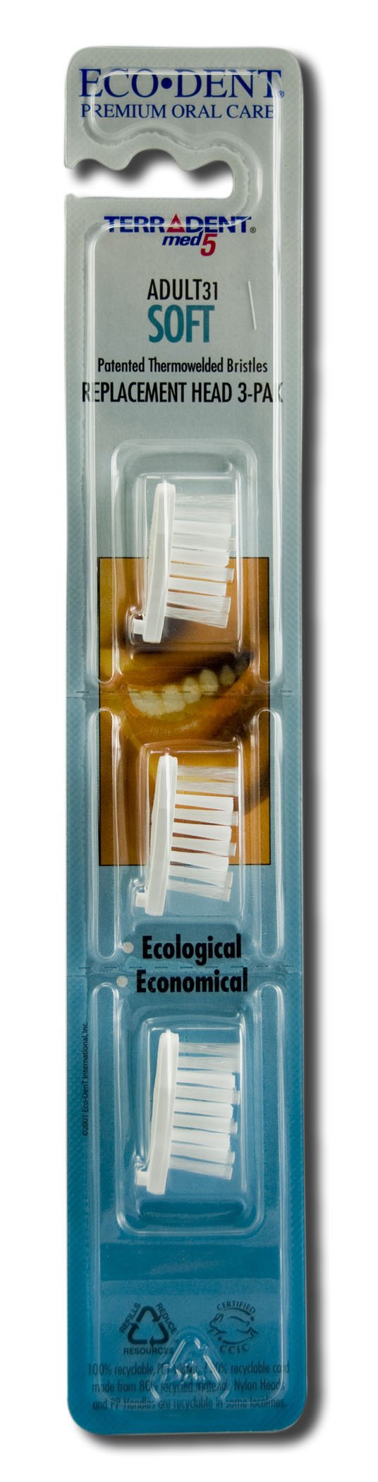 Amazon.com: Terradent 31 Toothbrush Refill, Soft: Beauty