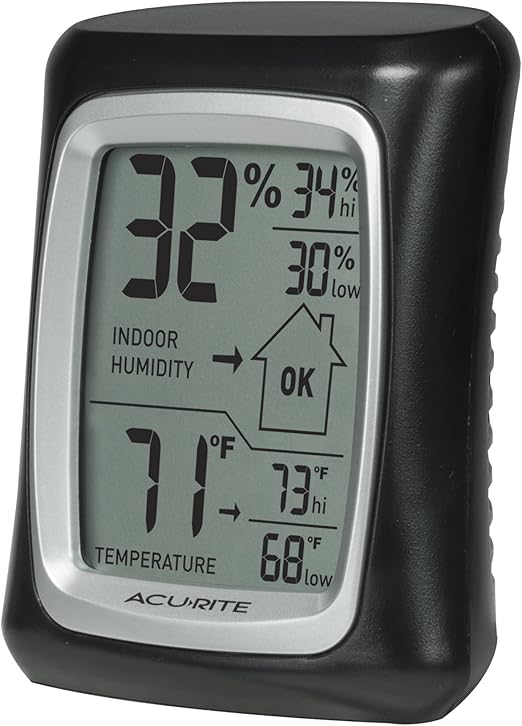 AcuRite 00325 Home Comfort Monitor, Black: Amazon.ca: Home & Kitchen