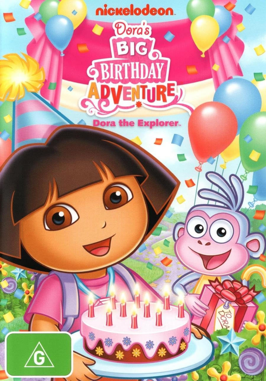 Dora The Explorer: Dora's Big Birthday Adventure (DVD): Arnie Wong ...