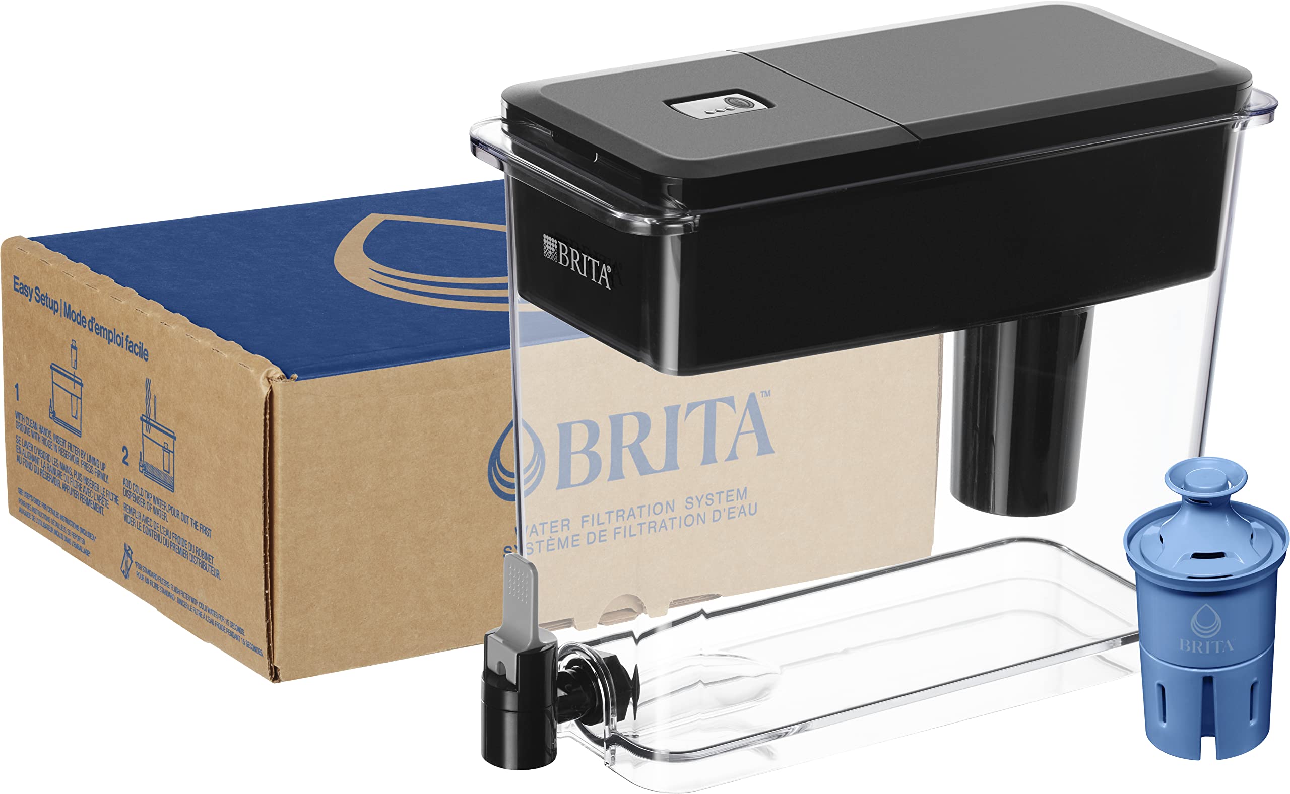 Mua Brita XL Water Filter Dispenser for Tap and Drinking Water with 1 ...