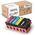 Amazon.com: TESEN Remanufactured 302XL Ink Cartridge Replacement for ...