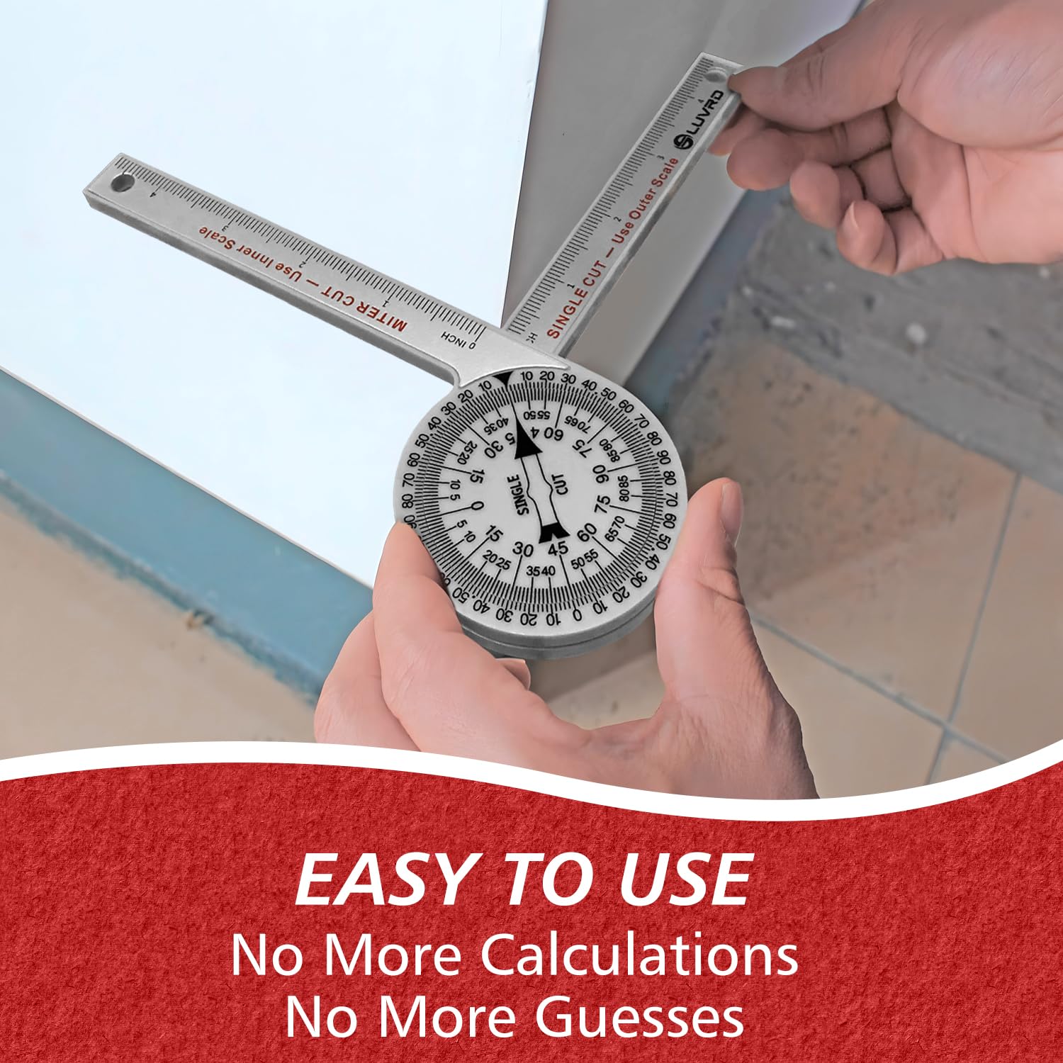 Mua Miter Saw Protractor, Professional Miter Angle Finder for ...