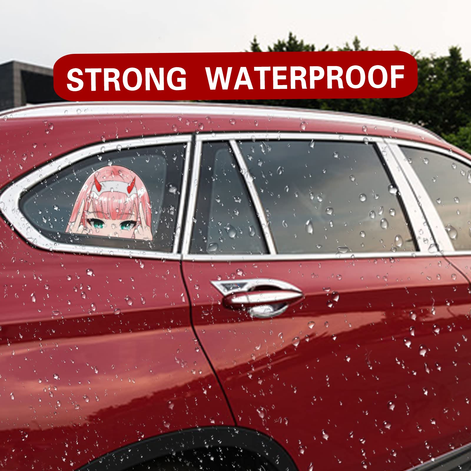 Mua Tzlzs Anime Car Decal, Waterproof Vinyl Sticker, Darling in The ...