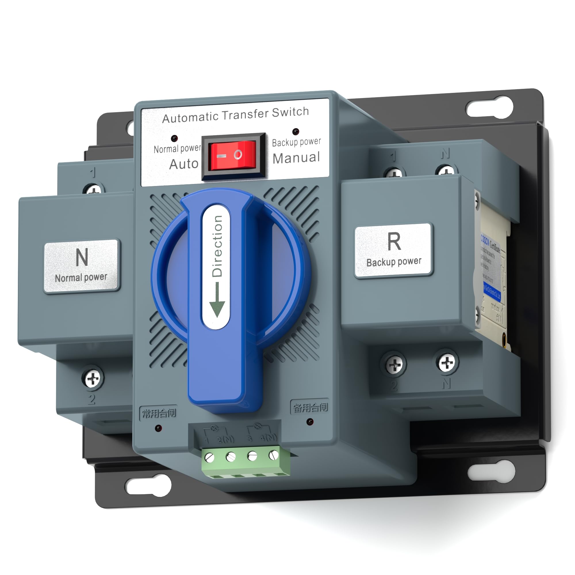 Franc Moody Dual Power Transfer Switch 220V 63A 2P Automatic Transfer Switch, Generator ...